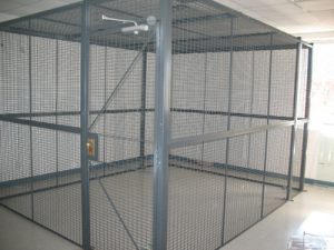 Pharmacy DEA Drug Storage Cage [Case Study] | WireCrafters