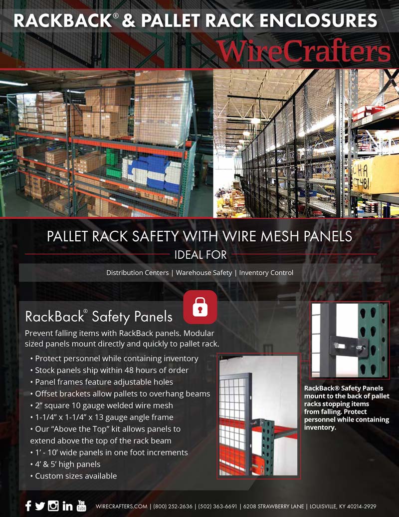 RackBack-Pallet-Rack-Backing-and-Enclosures – WireCrafters
