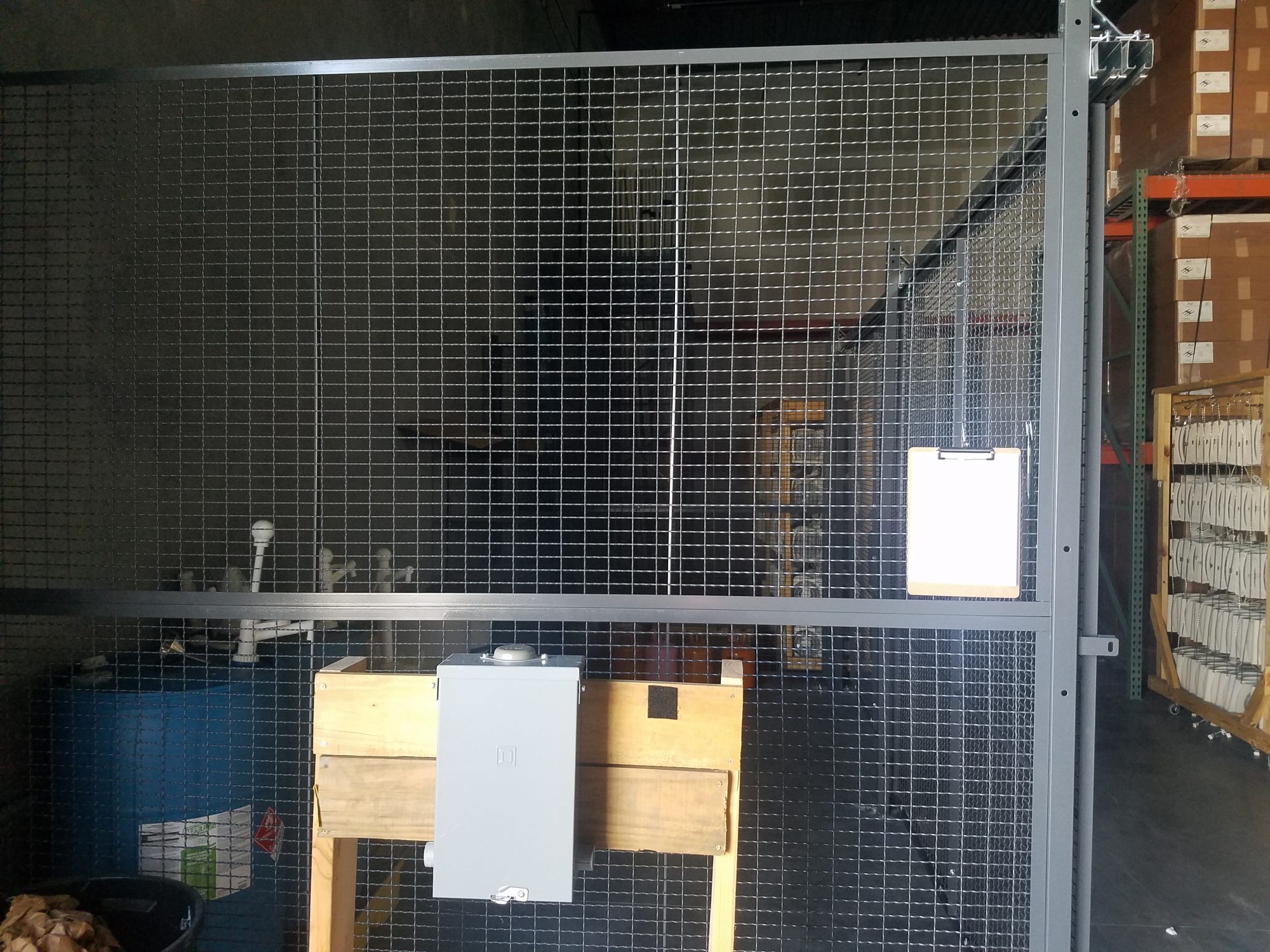 Wire Partition Cage Case Study - Multiple Sided Cages | WireCrafters