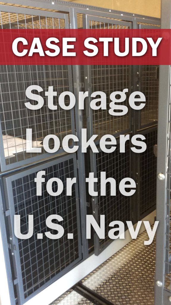 Wire Partition Storage Lockers for U.S. Navy | Case Study | WireCrafters
