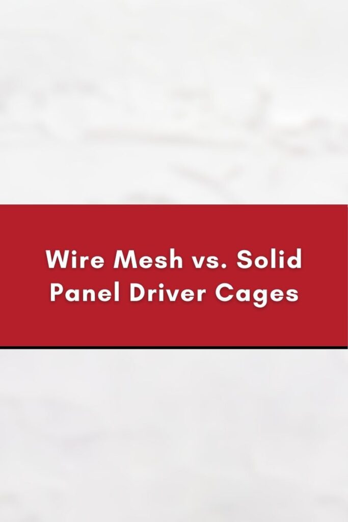 Driver Cages & Building Access Cages | WireCrafters